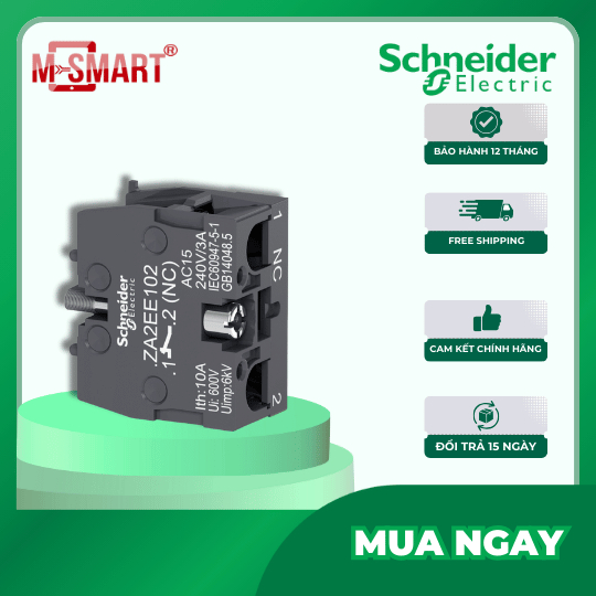 Auxiliary contact 1NO/1NC for switches - push buttons - indicator ...