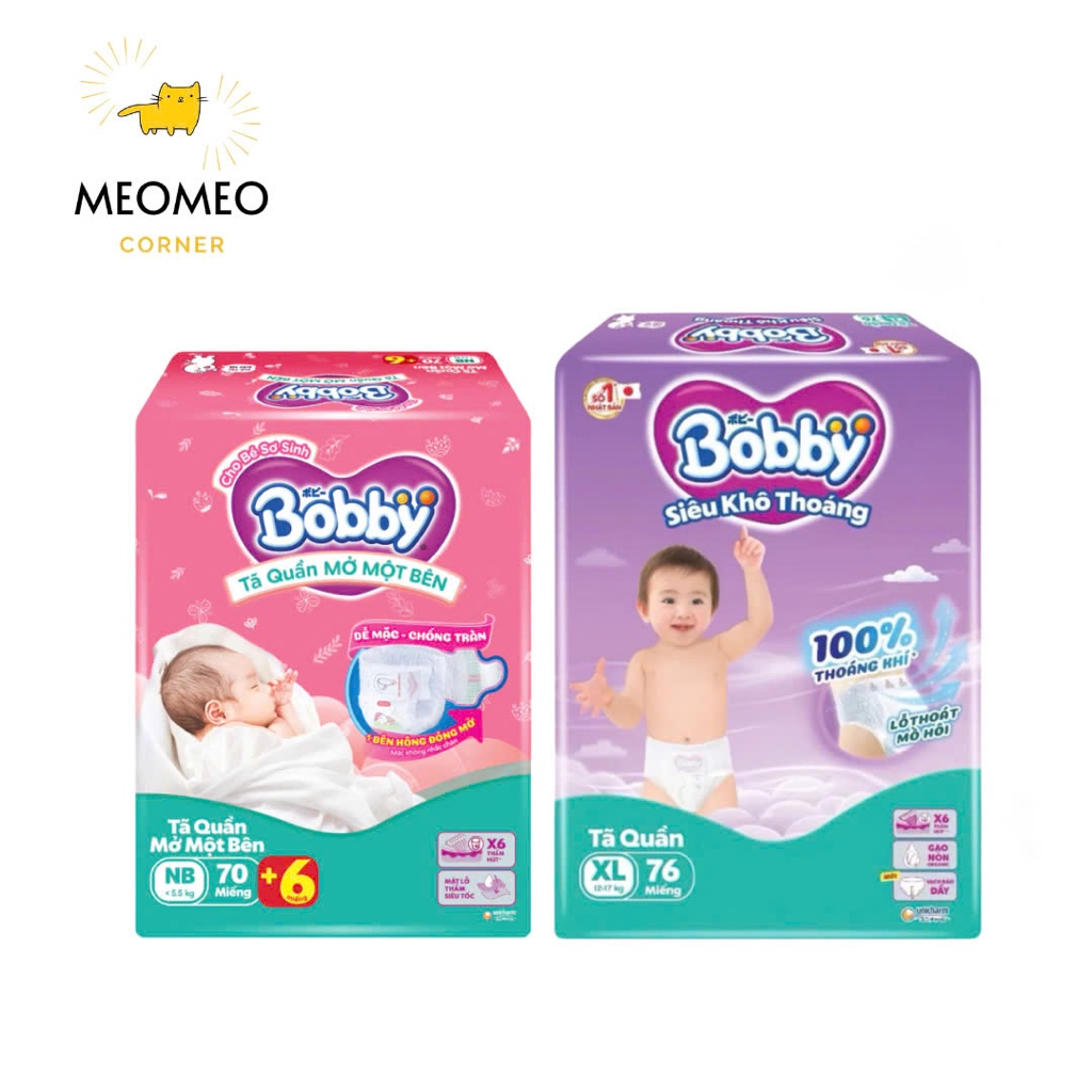 Bobby diapers / diapers with one side open, easy to wear for newborn ...