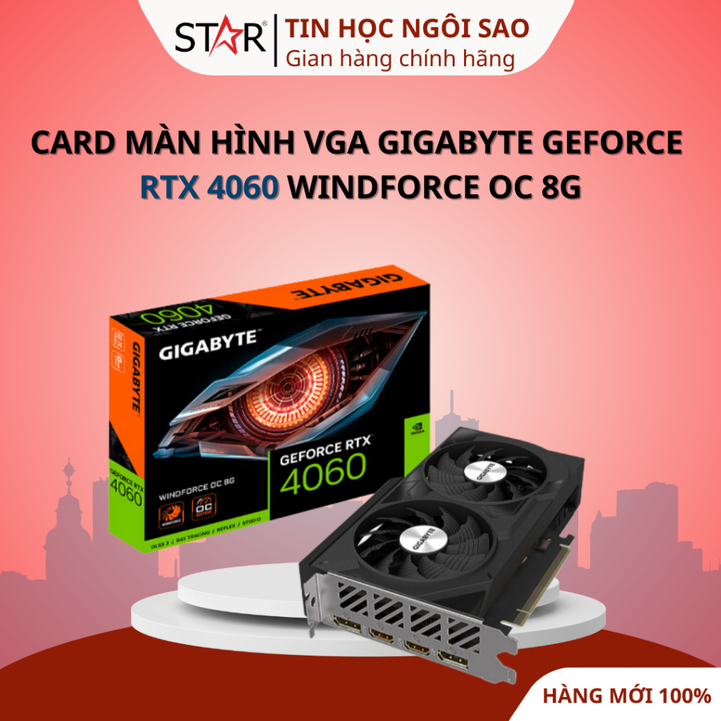 Gigabyte GeForce RTX 4060 WindForce OC 8G VGA Video Card - | Shopee ...