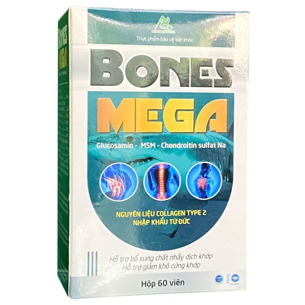 Bones Mega - Supports the reduction of joint dryness, bone and joint ...