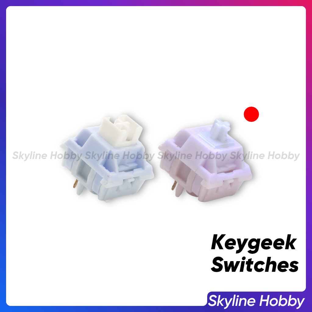 Keygeek Mechanical Keyboard Switch - Evening Breeze, Lila V2 Switch ...