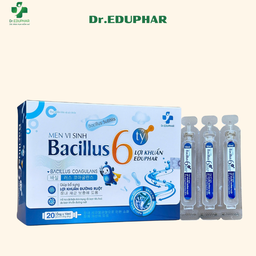 Bacillus probiotic 6 billion eduv probiotics supplement intestinal ...