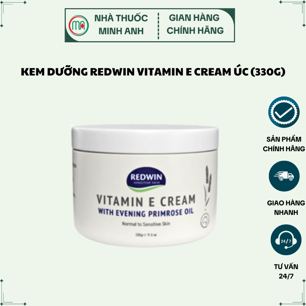 [New Model] Genuine Australian Redwin Vitamin E Cream (330g) | Shopee ...