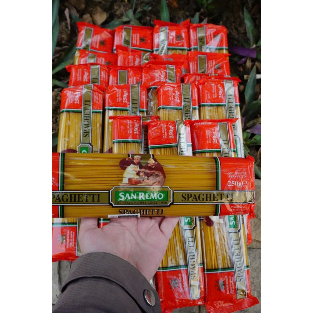 [Hotel Spaghetti] 12kg Sanremo spagetti pasta 250gr specialized for ...
