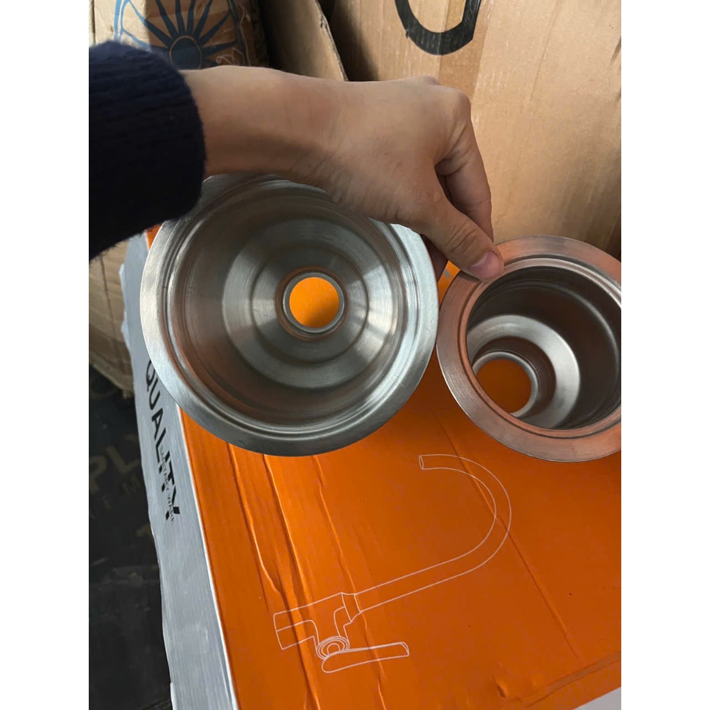 Stainless steel sink siphon cup SUS 304 stainless steel 140mm and 110mm ...