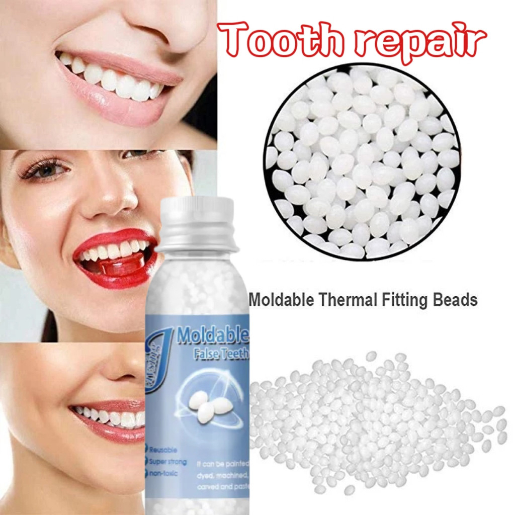 Plastic porcelain dental denture adhesive for broken filling, shaping ...