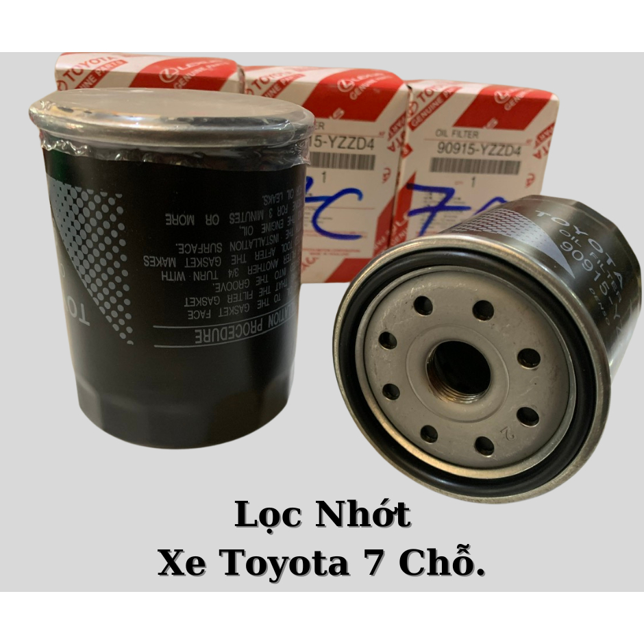 Oil Filter, Engine Oil Filter for TOYOTA 7 Seats, INNOVA, Fortuner ...