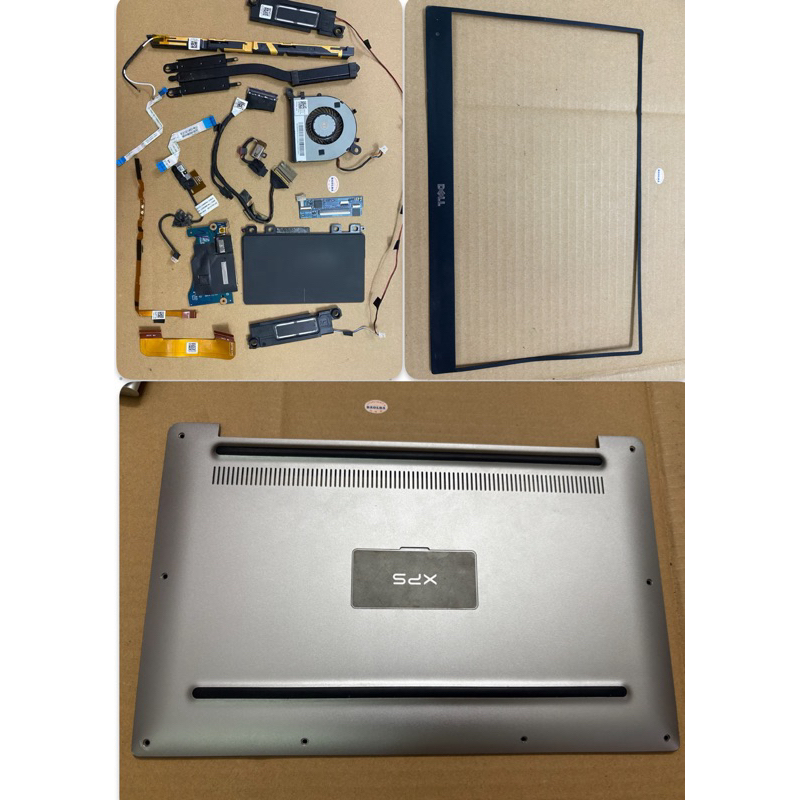 Dell xps 13 9343 9350 9360 laptop components Cooling fan - Touchpad ...