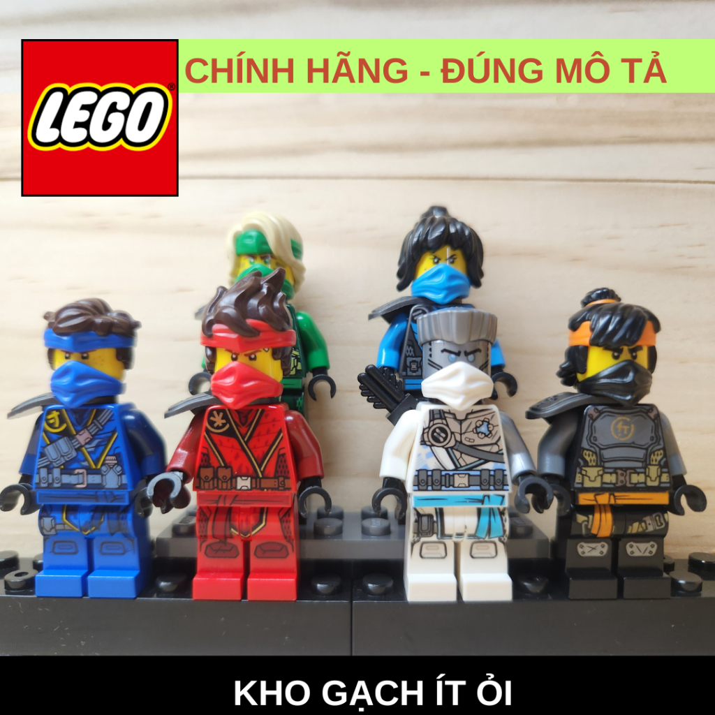 Lego NINJAGO - full Combo of 6 ninja season 13 - THE ISLAND | Shopee ...