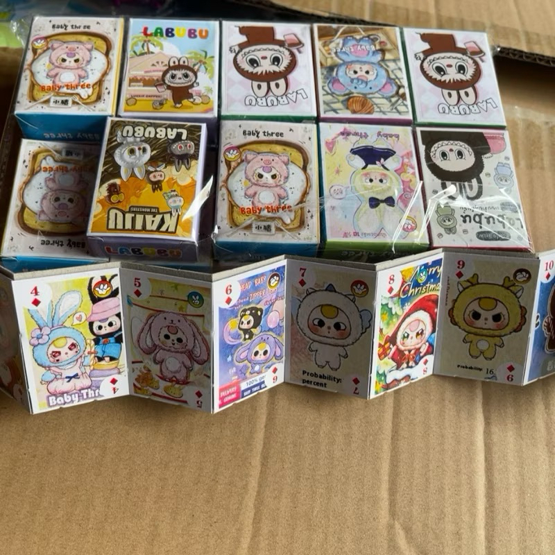 Pack of 20 sets of baby three mini Poker cards - set of 52 cards, many ...