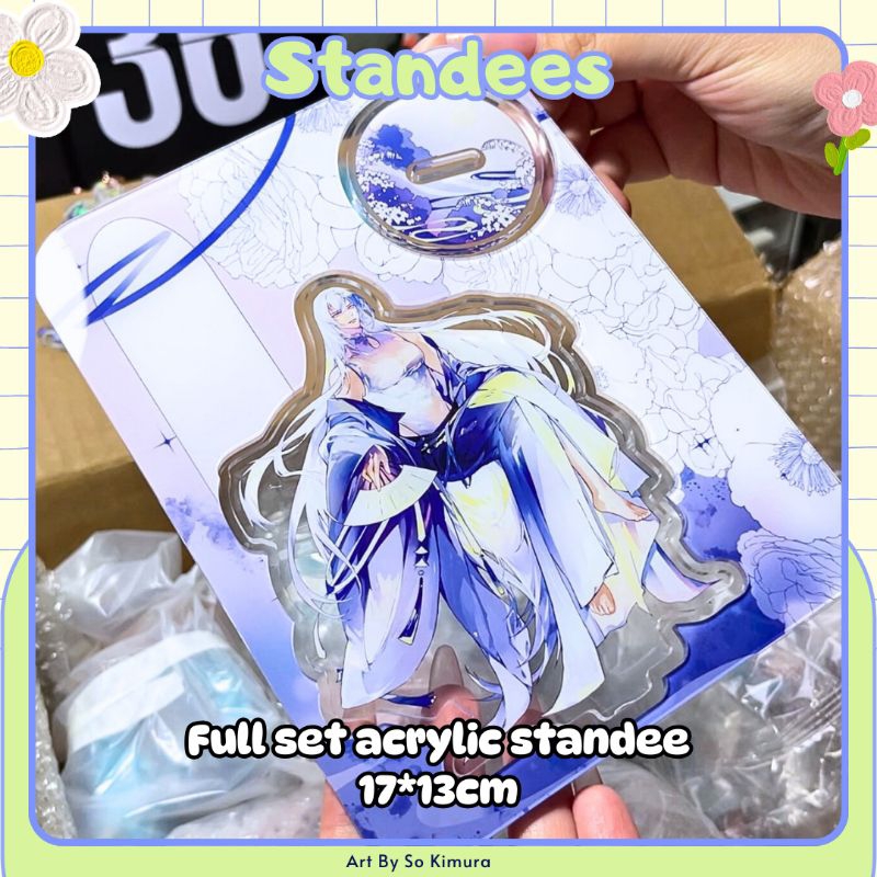 Standee Bach Thi Minh original sheet 3 pieces acrylic standee | Shopee ...