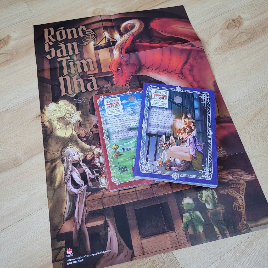 Dragon Hunting for a House 1-2 (Unseal, Folding poster included ...