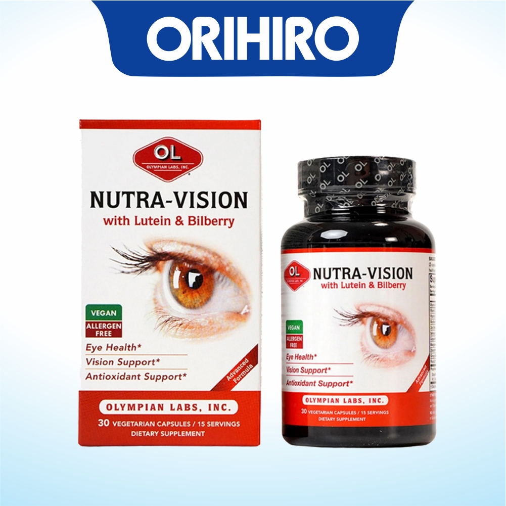 Nutra Vision Olympian Labs USA eye supplements 30 pills to enhance ...