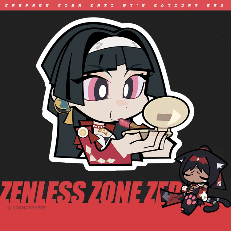 Zenless Zone Zero Sticker - Astra and Evelyn Sticker | Shopee Malaysia