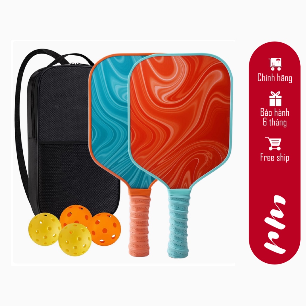[Reckless Men] Pickleball, combo of 2, 4 balls and 1 bag, premium ...
