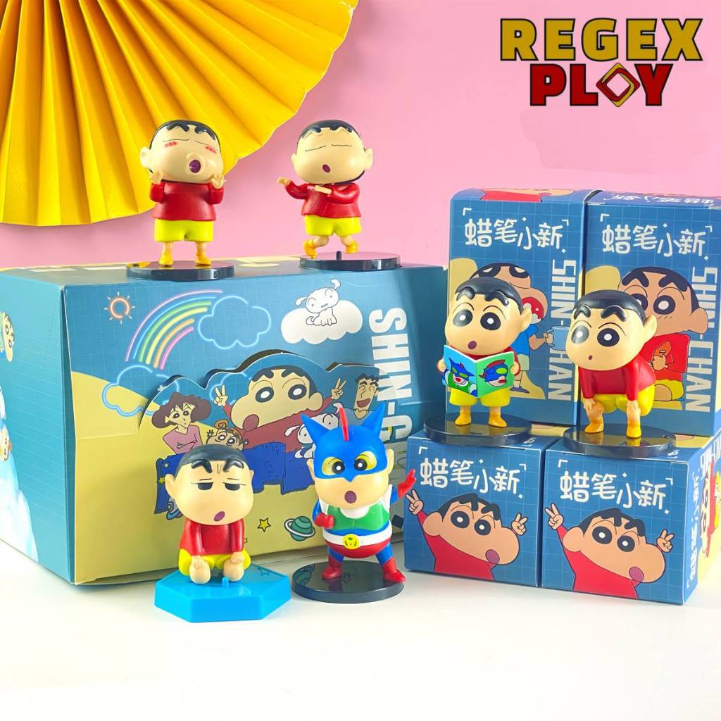 (FULL Set) Blind Box/Blind Box SHIN PENCIL BOY, DORAEMON, SPONGE BOB ...