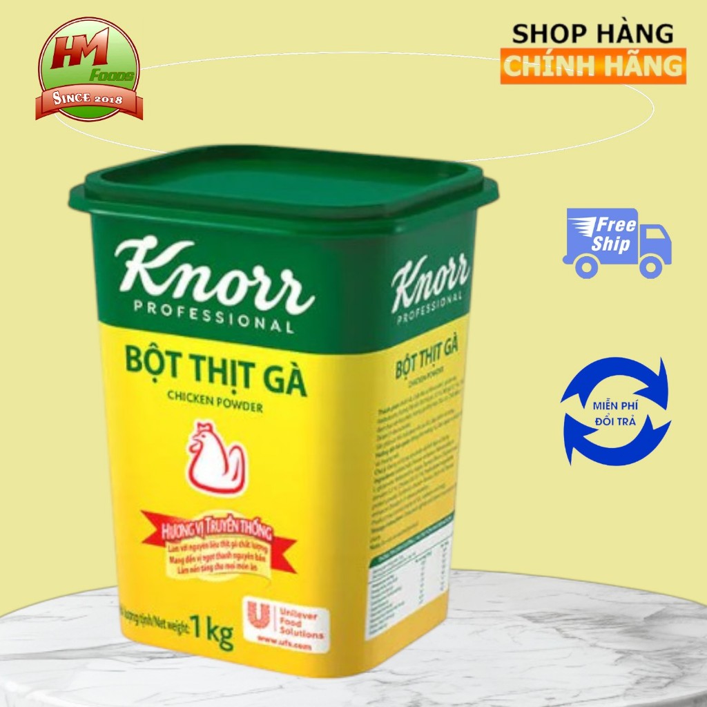 Genuine Unilever Knorr Chicken Powder 1kg Box - Spices for Cooking ...