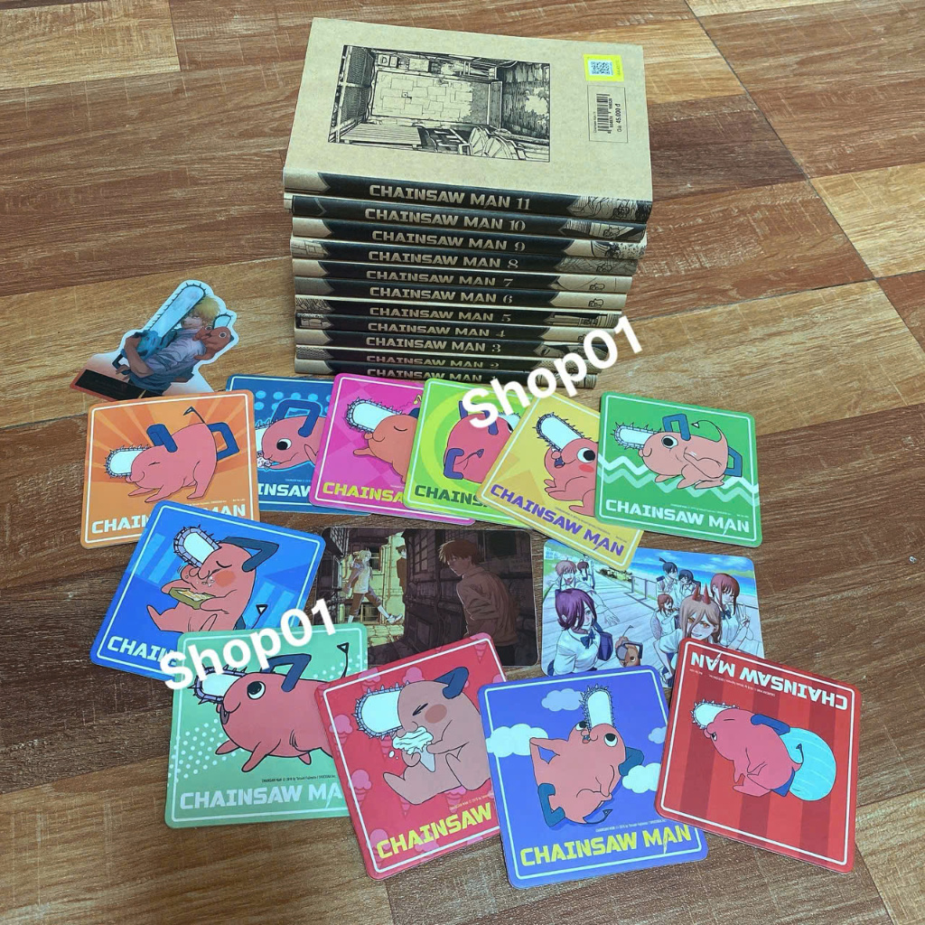 Chainsaw man comic book full set 11q T1-11, csm Chain saw man ...