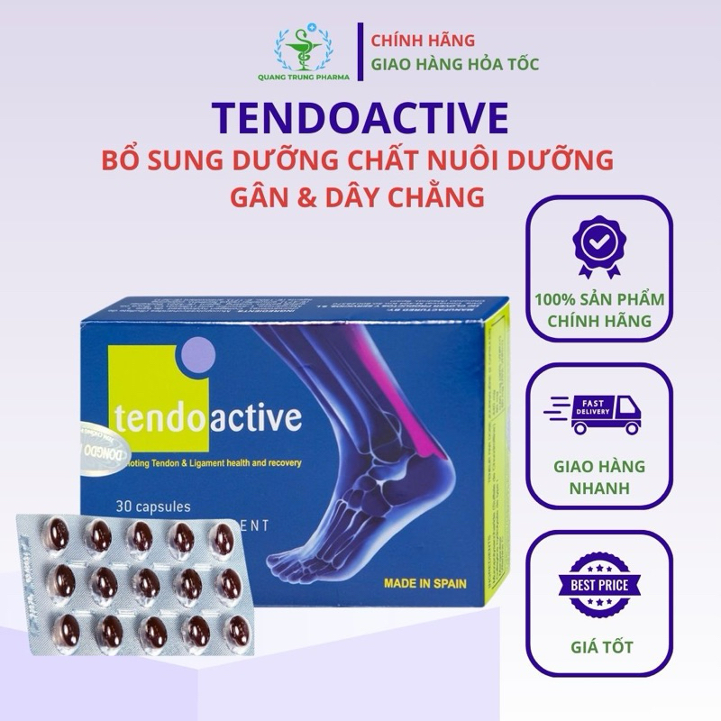 (GENUINE) Tendoactive - Supports the recovery of tendon and ligament ...