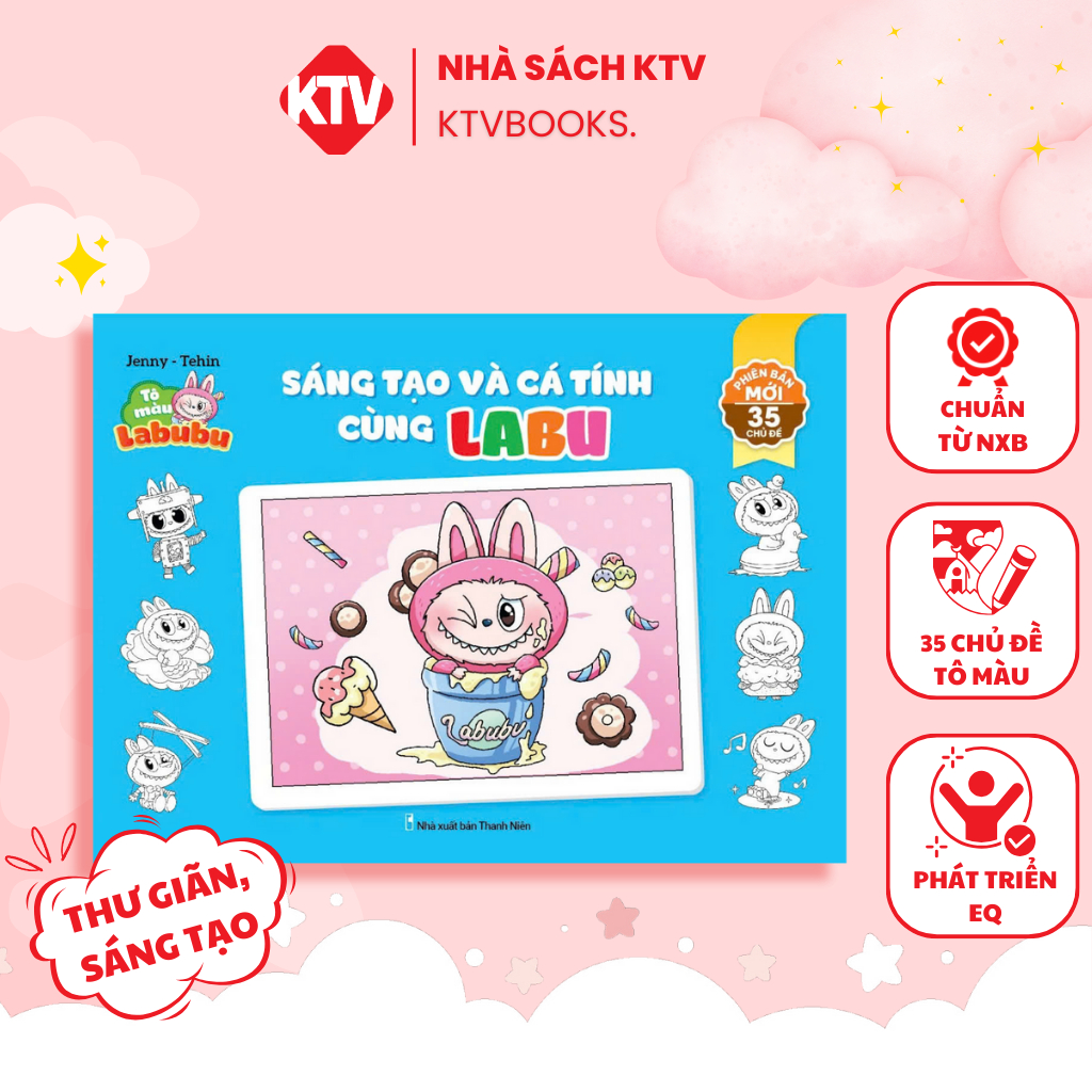Labubu Relaxing Coloring Book - Creativity and Personality with LaBu ...