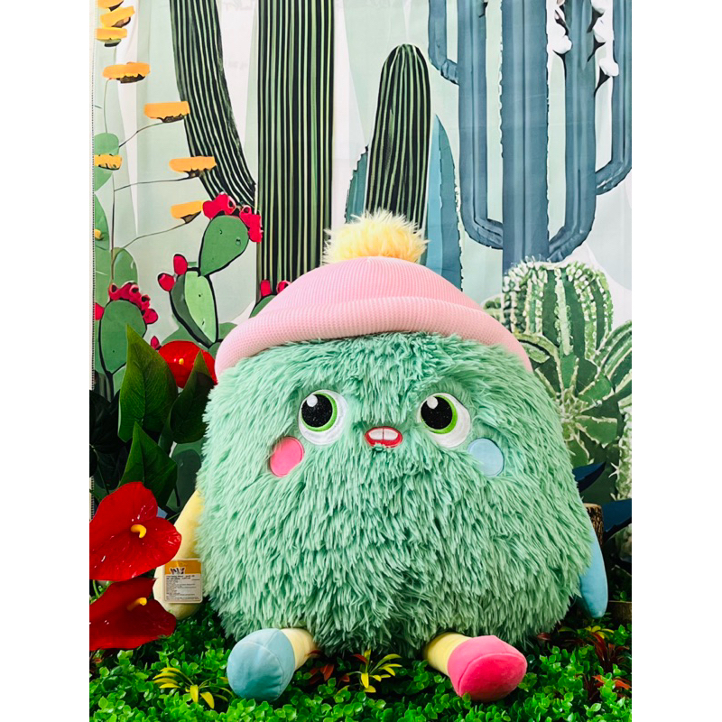 Giant green monster teddy bear toy (take Timezone) | Shopee Malaysia