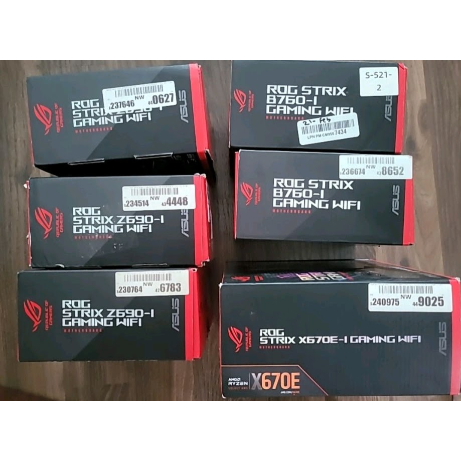 Itx motherboard Asus ROG Strix B760i / Z690-I Gaming wifi DDR5 [USED ...