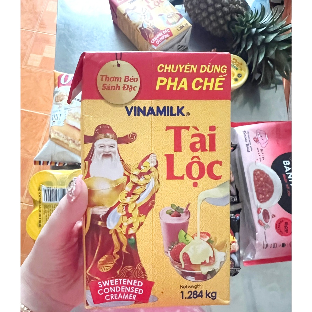 Vinamilk Tai Loc condensed milk paper box 1284g | Shopee Malaysia