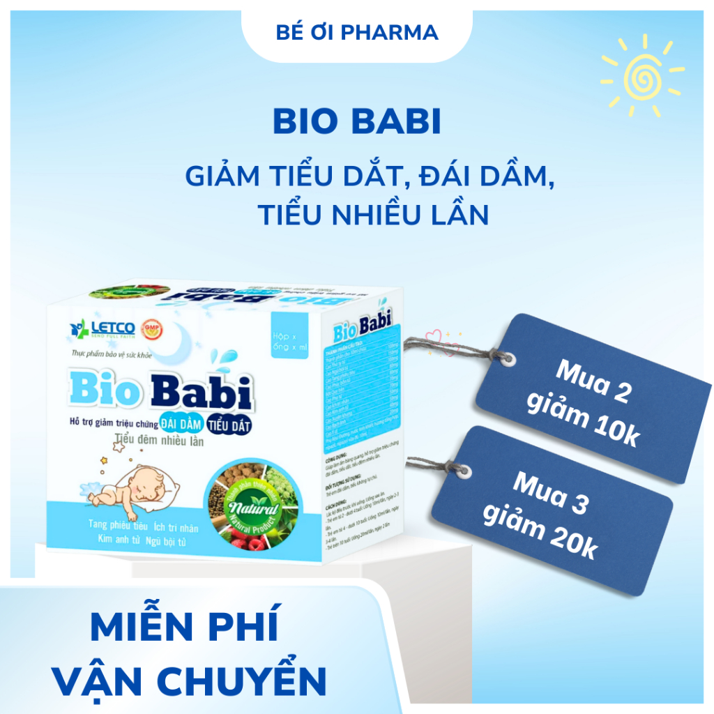 Bio Babi Syrup - Supports Reducing Bedwetting and Frequent Urination in ...