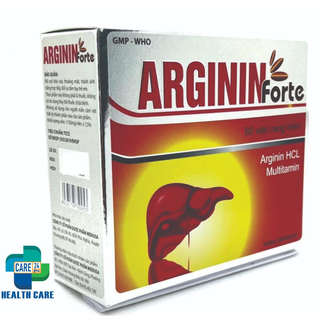Arginin FORTE pills help enhance liver function, lower liver enzymes ...