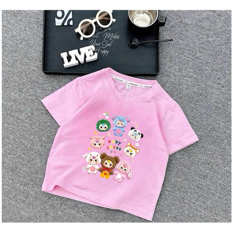 Hot trend baby three 3D printed t-shirt for babies of all sizes ...