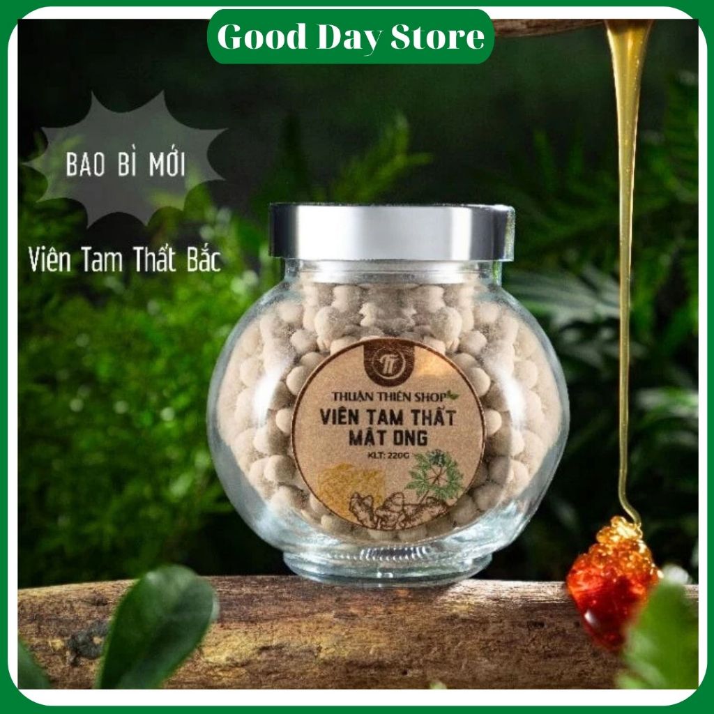 Thuan Thien honey Panax notoginseng tablets nourish blood, support increased resistance, good ...