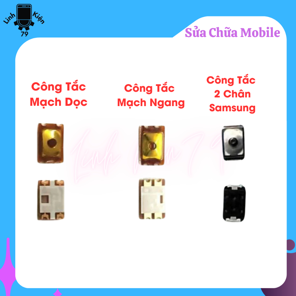 Horizontal and Vertical Switch Button with 2 Pins, 4 Pins for Android ...