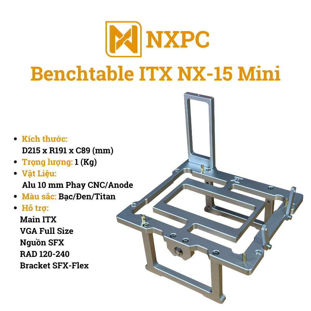 [NXPC] Benchtable ITX NX-15 Mini - Computer Case Supports ITX Mainboard ...