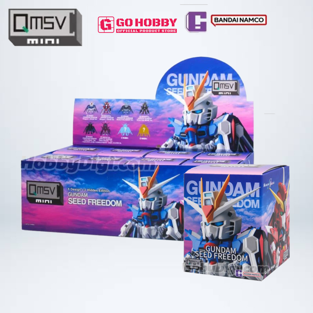 QMSV | Mini Gundam Seed Freedom | Character model toys | Shopee Malaysia