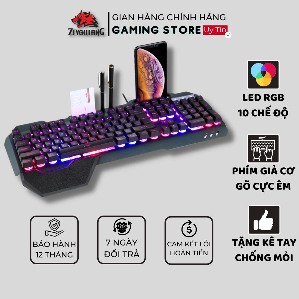 Ziyoulang K618 Computer Mechanical Keyboard Premium Edition 2025 ...
