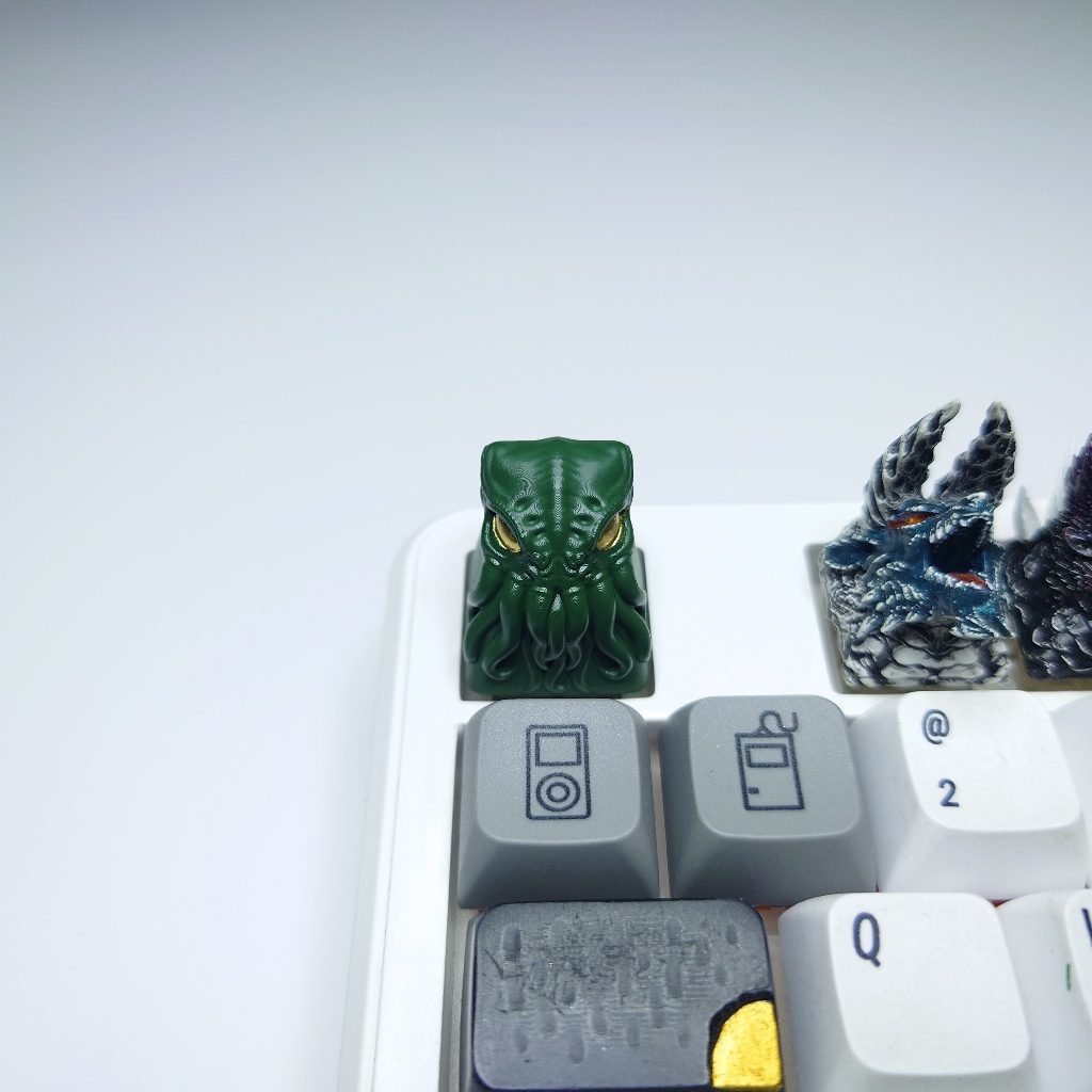 Cthulhu Keycap - Deep Sea Monster Keycap - Artisan Keycap | Shopee Malaysia