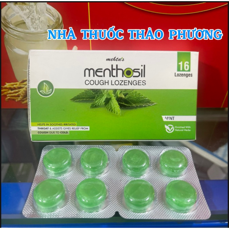 X8 Menthosil lozenges relieve cough, wind, dry cough, eliminate phlegm ...