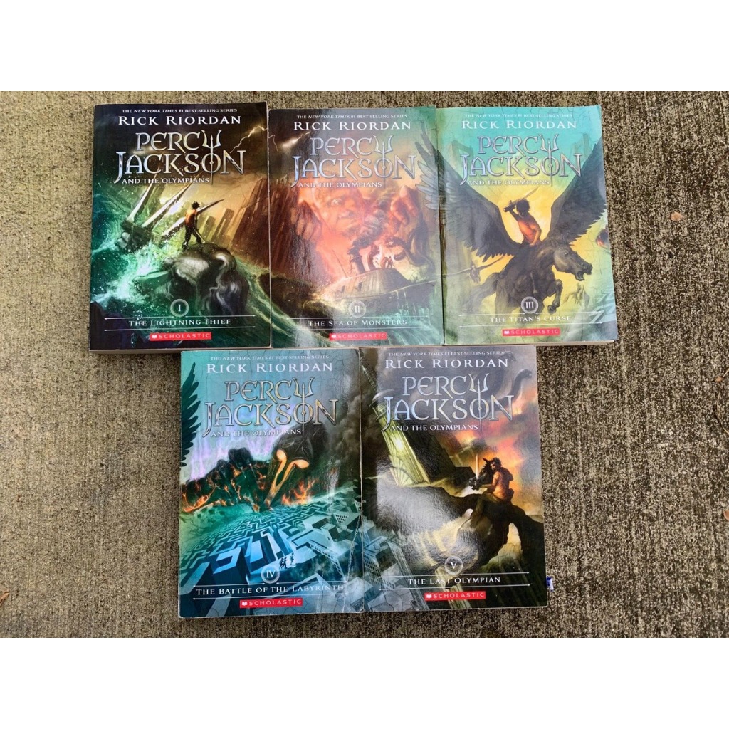 Story - Percy Jackson and The Olympians - imported edition - 5 Books ...