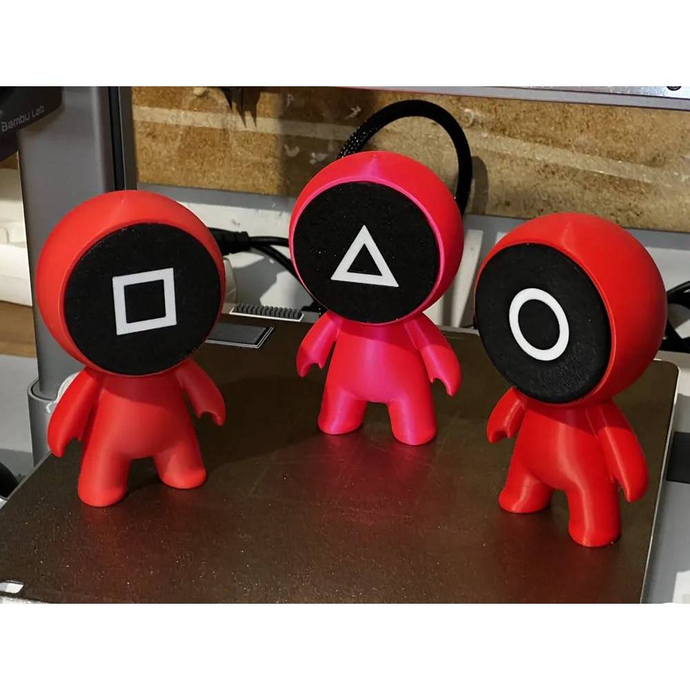 Squid Game Guards Chibi – Unique 3D Printed Model for Fans | Shopee ...