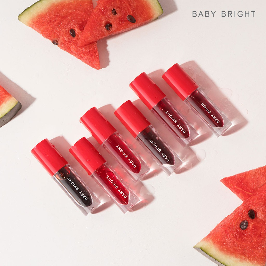 [NEW] Tint Baby Bright Lip And Cheek Watermelon Gel Tint | Shopee Malaysia