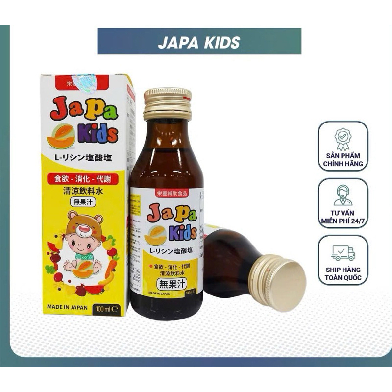 Genuine Japa Kids Syrup Helps Children Eat Well and Sleep Well - 100ml ...