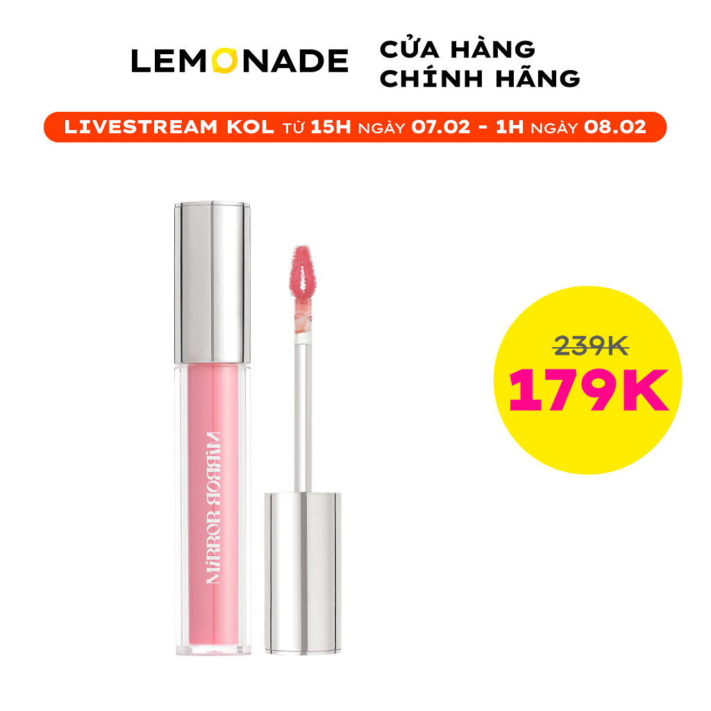 [LIVESTREAM Kol] Lemonade Mirror Mirror Water Tint 4g | Shopee Malaysia
