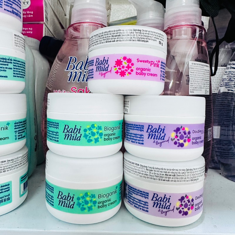 Babi mild organic baby moisturizer new model 2025 box 50ml | Shopee ...
