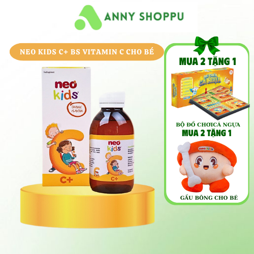 Neo Kids Vitamin c Zinc - Neo Kids c+ natural Vitamin c syrup, Vitamin ...