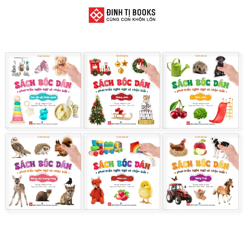 Peel-and-stick Books for language development and recognition - For ...
