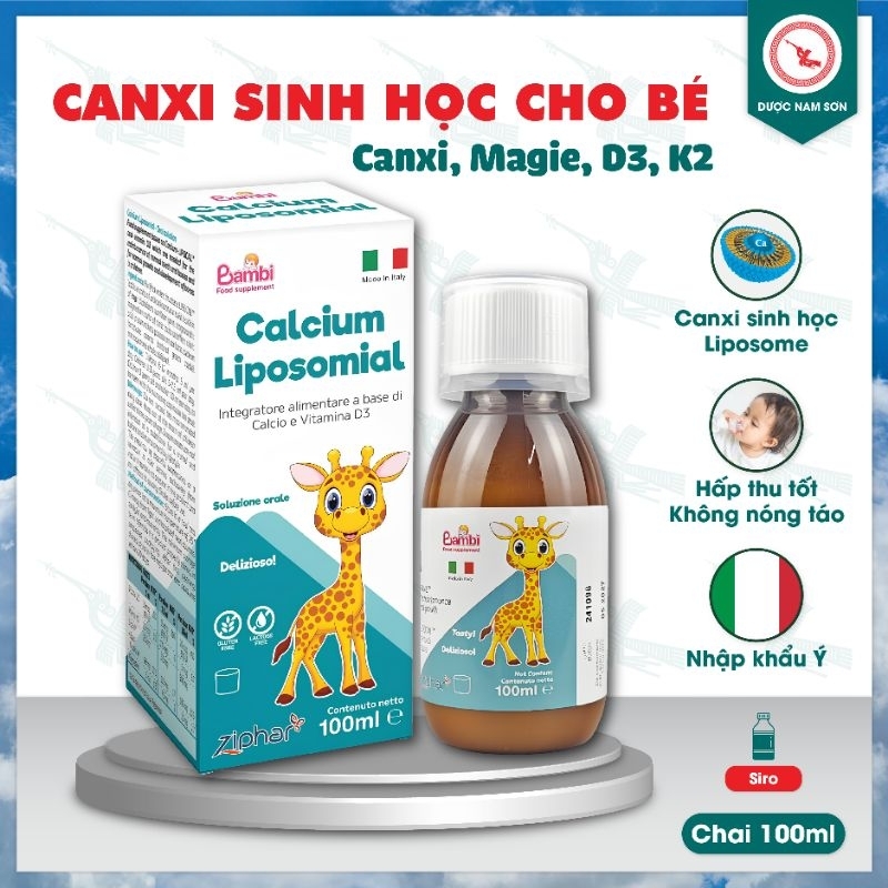 Biological Calcium for babies Bambi Calcium Liposomic Calcium ...