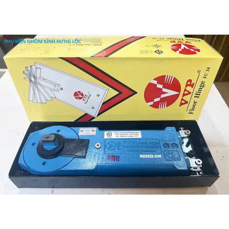 [Genuine] Vvp floor hinge - Thai VVP hydraulic floor hinge for tempered glass doors 8-15mm 105kg ...