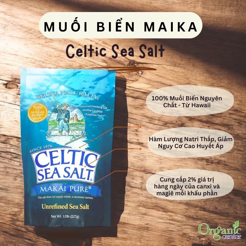 Mokai Pure Sea Salt 227g - Celtic Sea Salt - Natural Kosher Salt ...