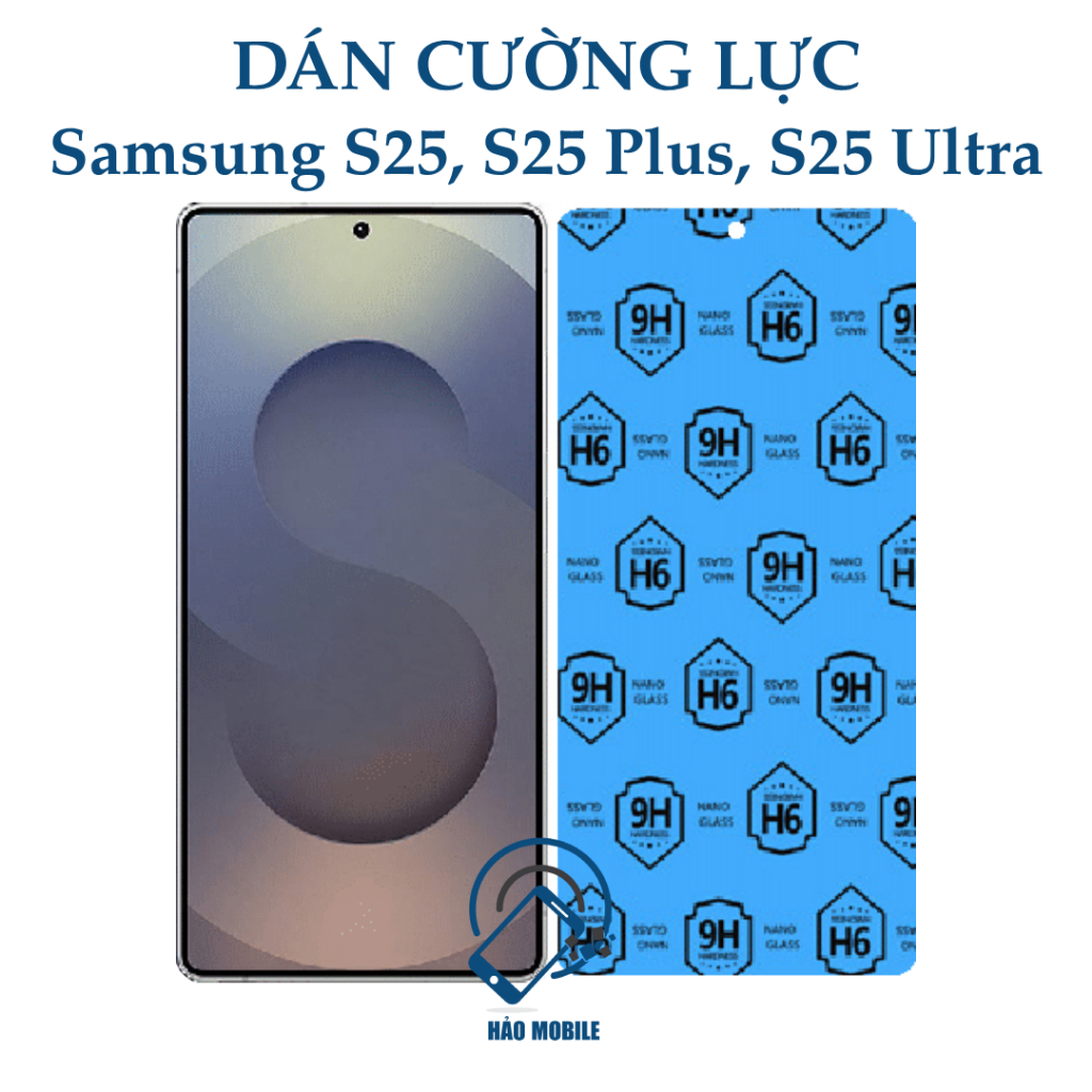 Samsung S25, S25 Plus, S25 Ultra nano flexible tempered film (front and ...