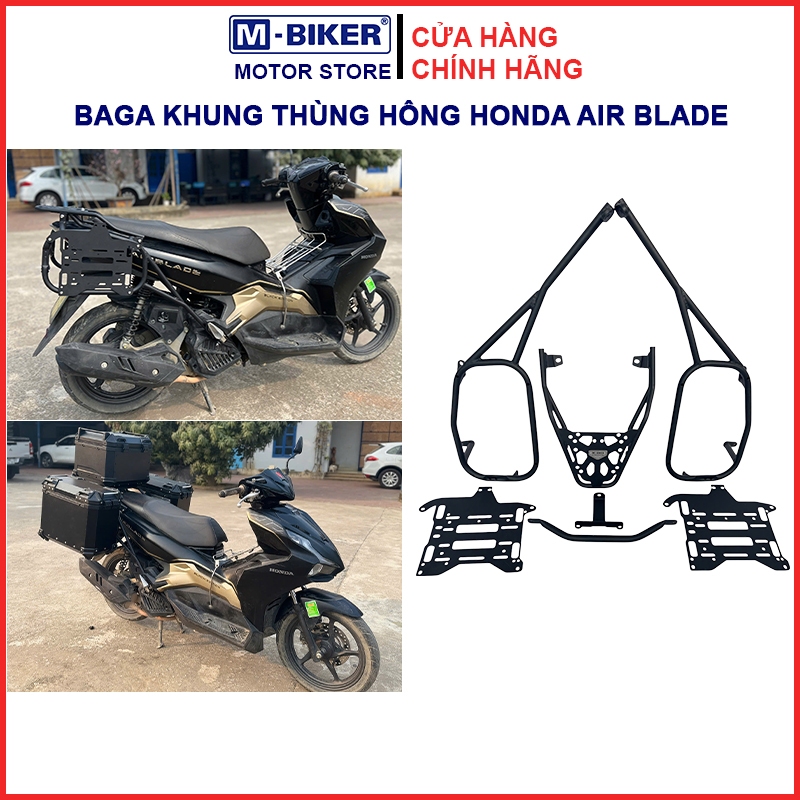 Baga AB, Baga AB frame, Baga mounted on trunk for Honda Air Blade from ...